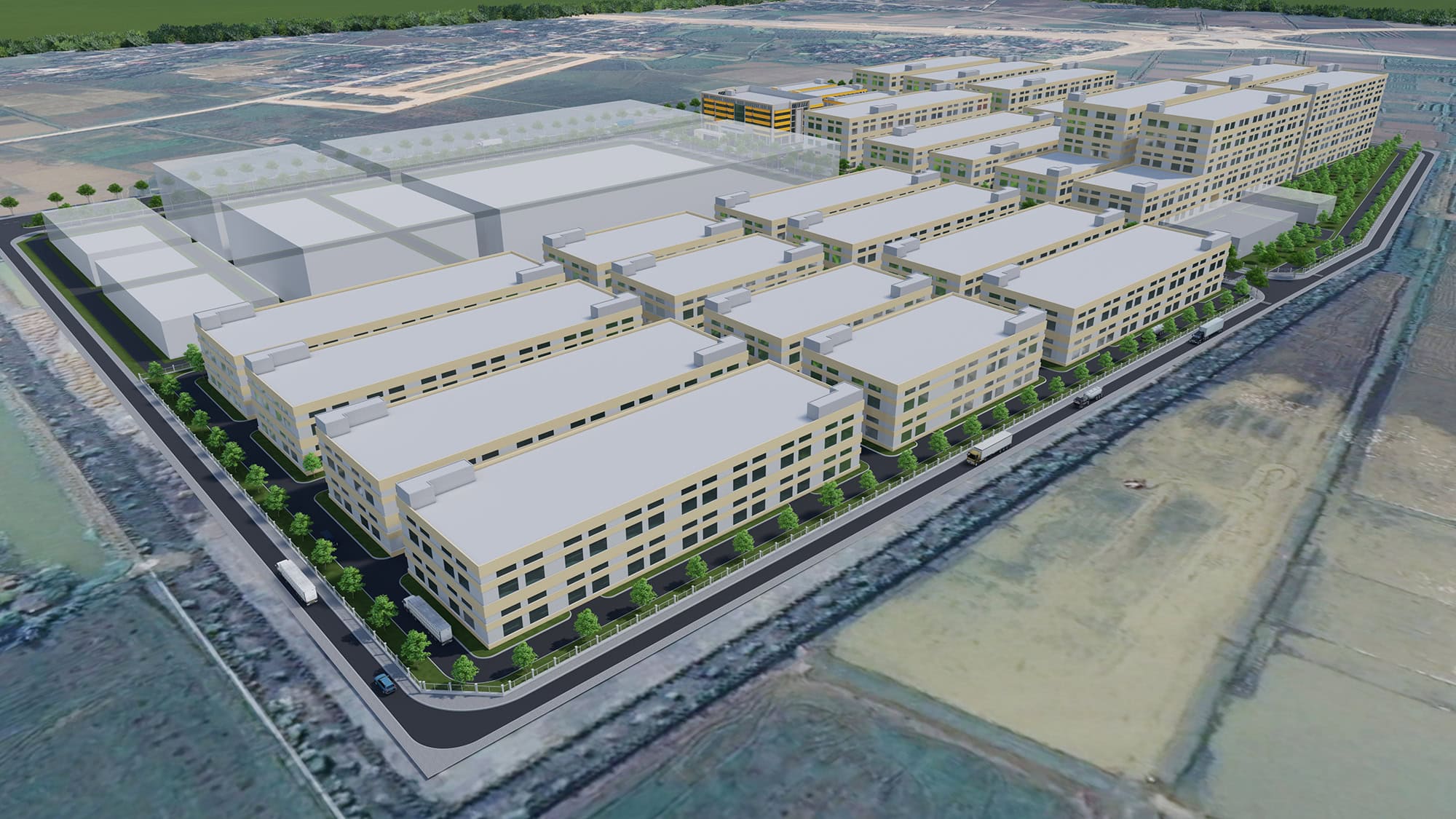 Khu nhà xưởng sản xuất và cho thuê Công ty TNHH Công nghệ Bei Ke Yuan ...